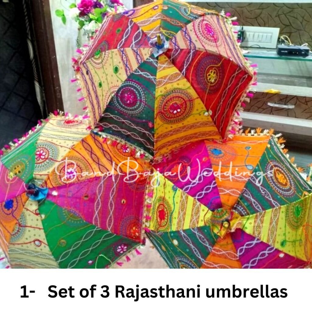 Mehendi function backdrop decor at home- Complete kit - Band Baja Weddings