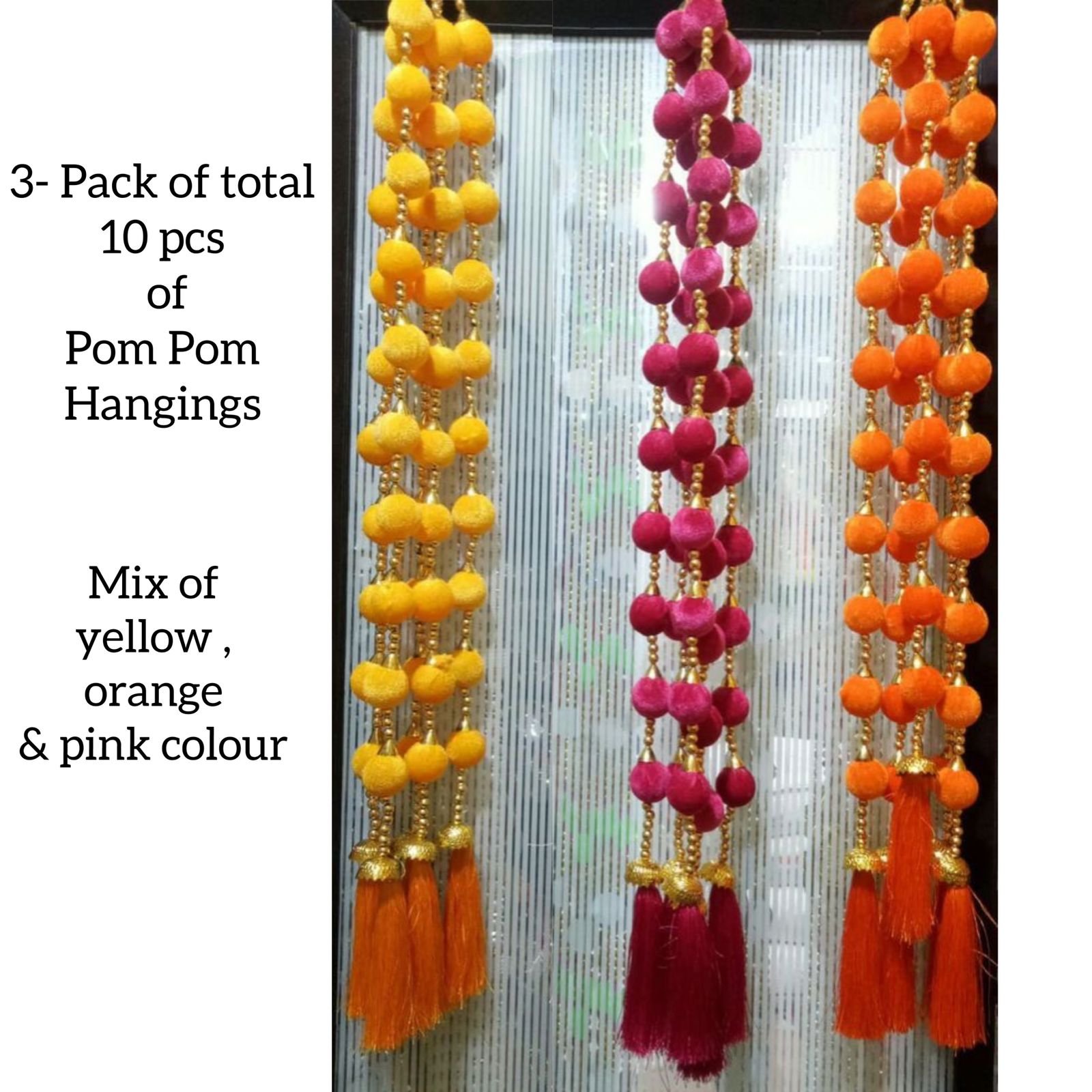 Mehendi function backdrop decor at home- Complete kit - Band Baja Weddings