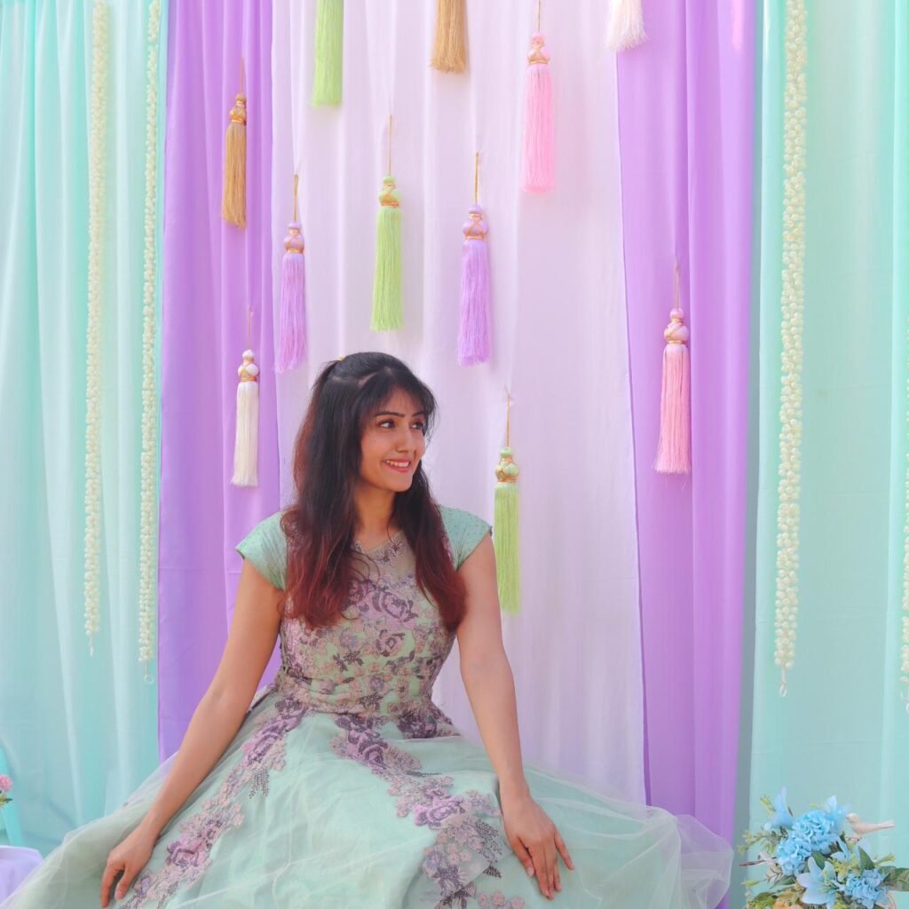Pastel backdrop Props Complete Set - Band Baja Weddings