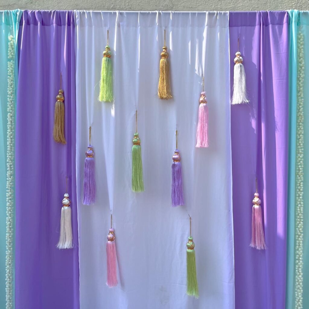 Pastel backdrop Props Complete Set - Band Baja Weddings
