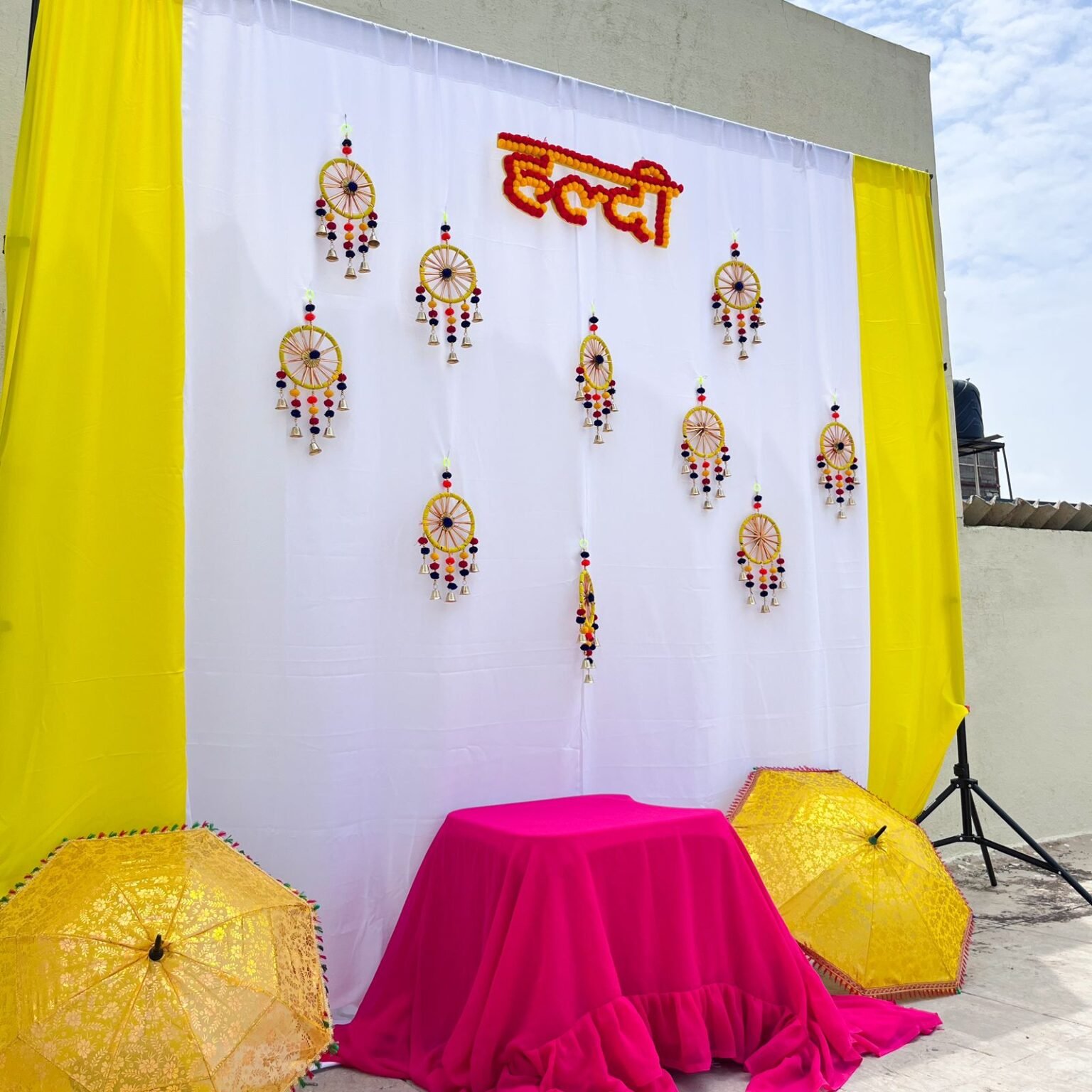 Haldi Function Decoration - Band Baja Weddings
